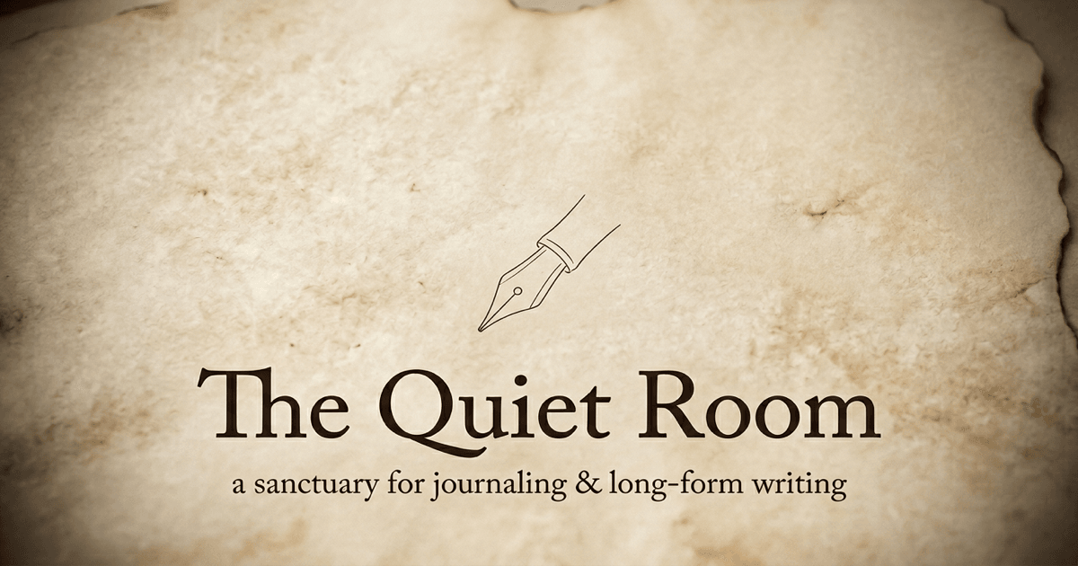The Quiet Room - A Sanctuary for Your Thoughts | The Quiet Room